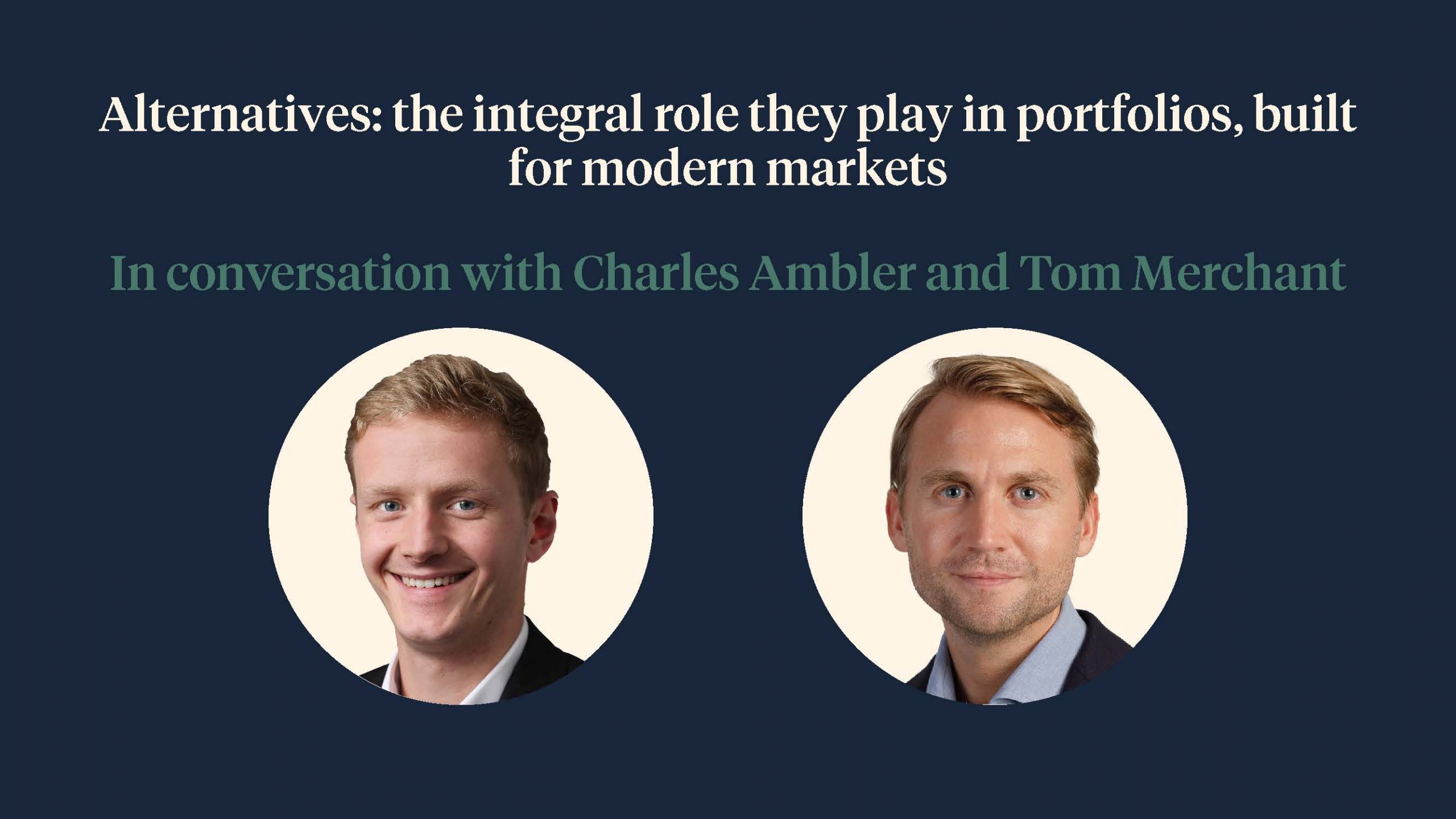 Alternatives: the integral role they play in portfolios | Saltus